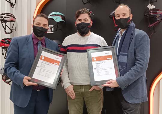 LIVALL Europe certificated | Applus+ Certification